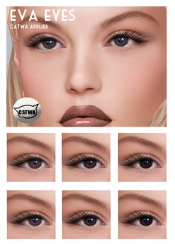 Second Life Marketplace - ZORA - EVA EYES (CATWA APPLIER)