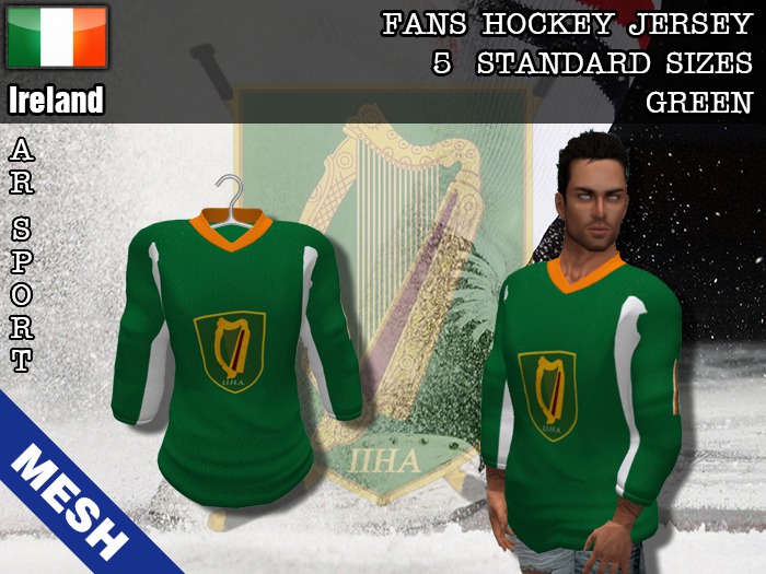 Second Life Marketplace - Ireland 2010-2015 - green