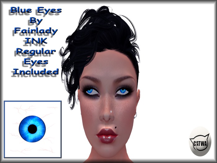 Second Life Marketplace - Blue Eyes By Fairlady INK