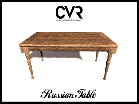 Second Life Marketplace - Russian table