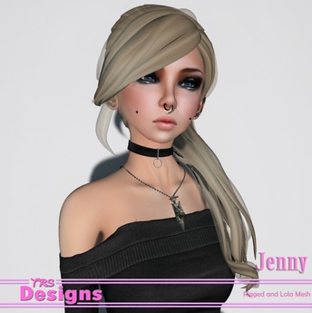 Second Life Marketplace - Jenny Hair Demo