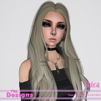 Second Life Marketplace - Chica Hair With Hud Blondes