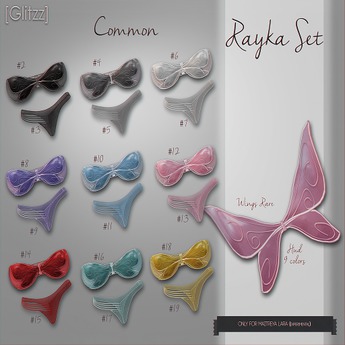 Second Life Marketplace - [Glitzz] Rayka Top - Yellow