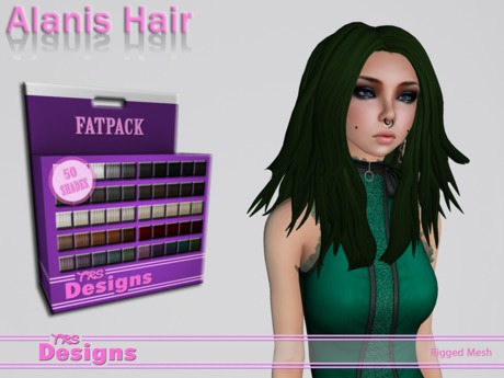 Second Life Marketplace - Alanis Hair Demo