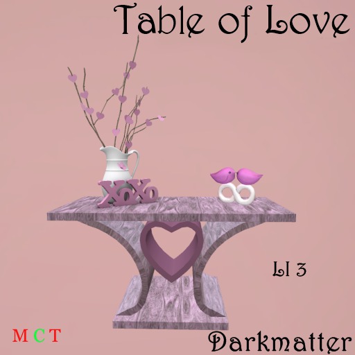 Second Life Marketplace - Table of Love