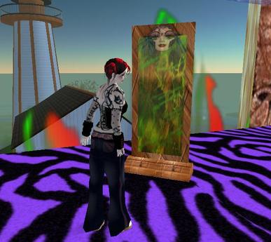 Second Life Marketplace - Fnordian Magic Mirror (Green)