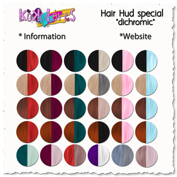 Second Life Marketplace - [KoKoLoReS] Hair - Yuki ***HUD dichromic***