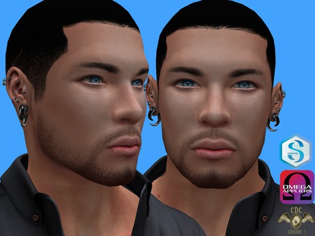 Second Life Marketplace - .::CDC Signature /Omega Eyebrow Black S01