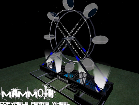 Second Life Marketplace - MAMMOTH FERRIS WHEEL