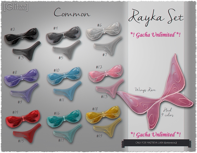 Second Life Marketplace - [Glitzz] Rayka Top - Yellow
