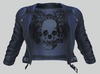 Second Life Marketplace - *Ryder* Skull Jacket - Blue