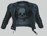 Second Life Marketplace - *Ryder* Skull Jacket - Teal
