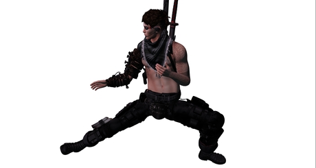 Second Life Marketplace - FU Poses - Ninja stand