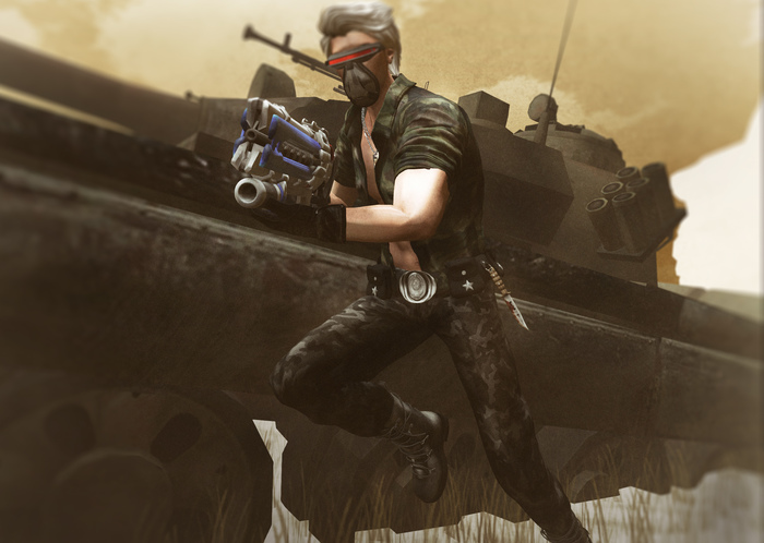 Second Life Marketplace - Soldier Jack Pose #3