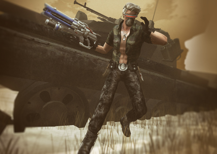 Second Life Marketplace - Soldier Jack Pose #4