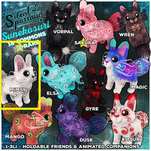 Second Life Marketplace - ~silentsparrow~ Sunekosuri! Mimsy - Companion
