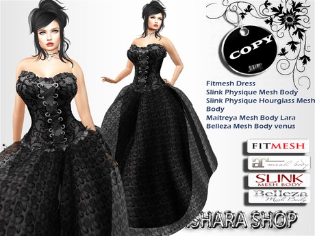Second Life Marketplace - Gothic-dress v6