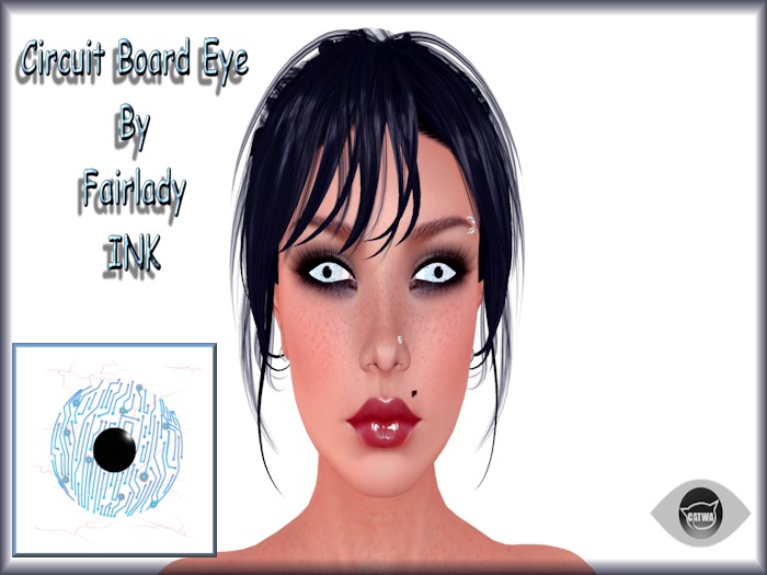 Second Life Marketplace - Circuit Board Eye By Fairlady INK