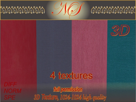 Second Life Marketplace - N_s 3D texture Fabric linen L001