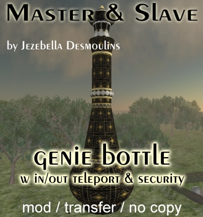 Second Life Marketplace - Jezebella's genie bottle - boxed