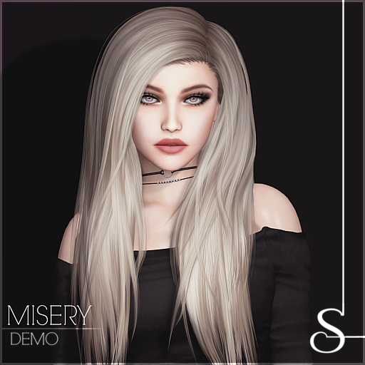 Second Life Marketplace - Stealthic - Misery (Hair) DEMO