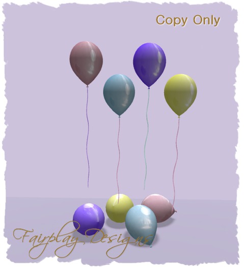 Second Life Marketplace - ~~SAVE~Set of Pearl Balloons & Balloon Piles ...