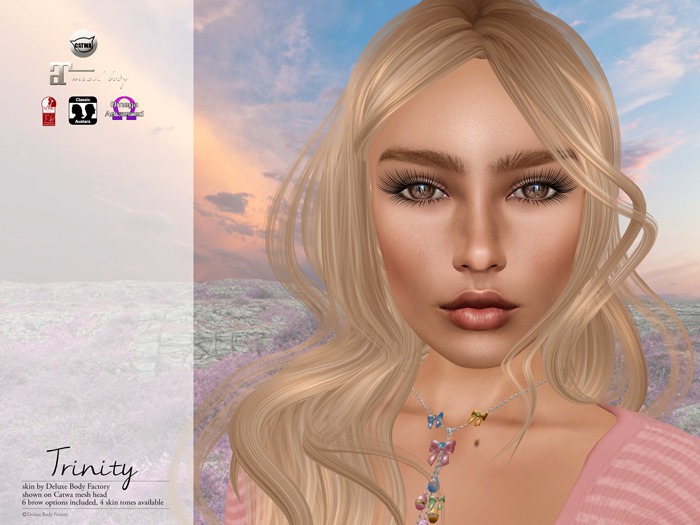 Second Life Marketplace - Trinity skin - Catwa appliers - Cappucino ...