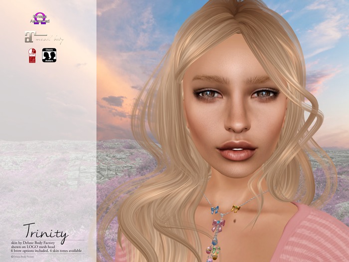 Second Life Marketplace - Deluxe Body Factory, Trinity skin, Omega and ...