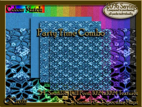 Second Life Marketplace - Party Time COMBO Textures