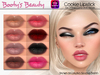 Second Life Marketplace - *Booty's Beauty* Omega Lipstick ~ Cookie