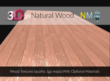 Second Life Marketplace - Natural Wood High Resolution Textures With ...