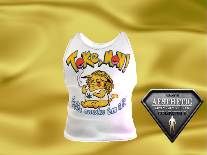 Second Life Marketplace - Toke Mon Aesthetic Tank Top