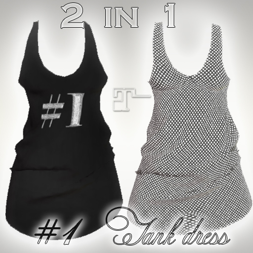 Second Life Marketplace - Venera FitMesh Number One Tank dress (Lara ...