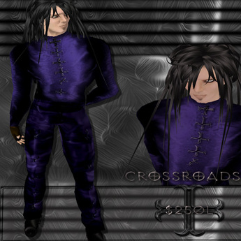 Second Life Marketplace - RFYRE CROSSROADS Gothic FOR MEN INDIGO ...