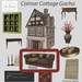 Second Life Marketplace - .Bee Designs:. Colmar Cottage Gacha Sofa RARE