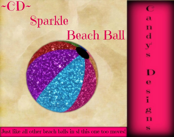 Second Life Marketplace - ~CD~ Sparkle Beach Ball