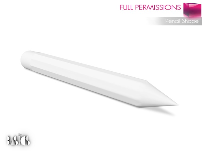 Second Life Marketplace - Full Perm Basics 1LI Pencil Shape