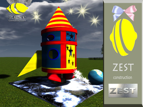 Second Life Marketplace - ZEST CONSTRUCTION TODDLEEDOO LITTLE ROCKET v ...