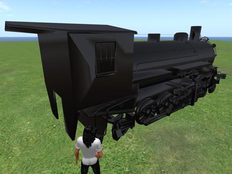 Second Life Marketplace - TM Steam Locomotive Engine - Prop