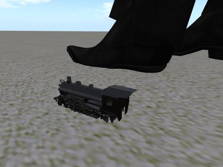 Second Life Marketplace - TM Steam Locomotive Engine - Prop