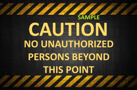 Second Life Marketplace - SIGNS - Caution Signs