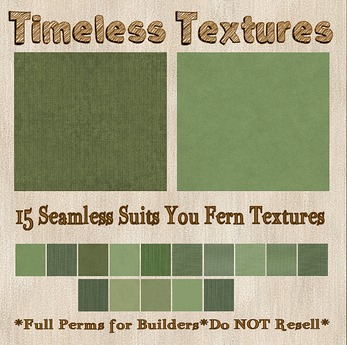 Second Life Marketplace - 15 Seamless Suits You Fern Timeless Textures