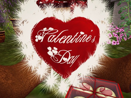 Second Life Marketplace - CJ Valentine Bear with Wings + Pralines
