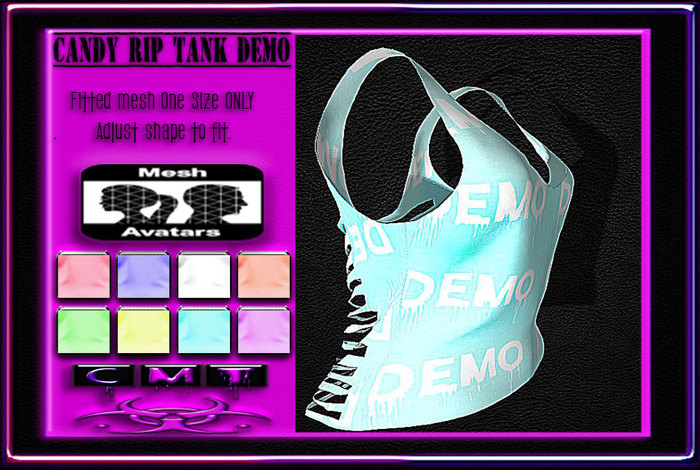 Second Life Marketplace - [TD] Candy Rip tank [DEMO]