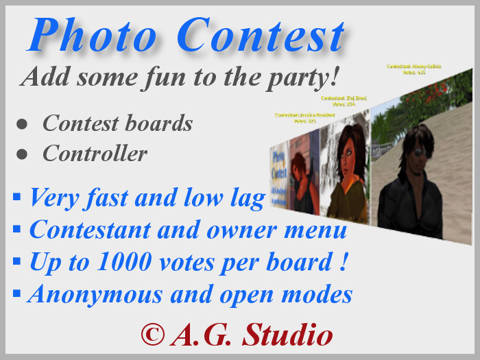 Second Life Marketplace - A.G. Photo contest 2.0 - picture/photo ...