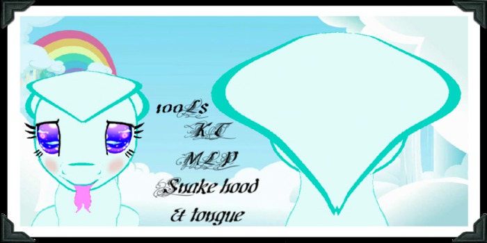 Second Life Marketplace - KT MLP Snake Hood