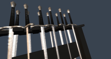 Second Life Marketplace - [Melon Co.] Blacksmith - Long Sword Rack