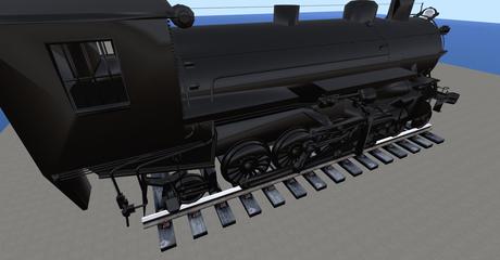 Second Life Marketplace - TM Steam Locomotive Engine - Prop