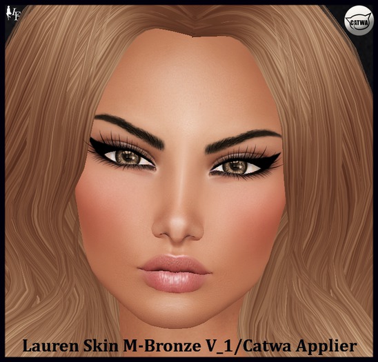 Second Life Marketplace - *LF* Lauren Skin M-Bronze V_1/Catwa Applier