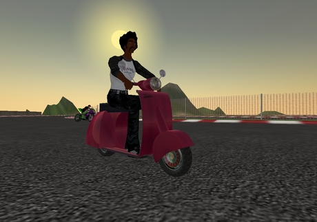 Second Life Marketplace Bispa Scooter Rezzer